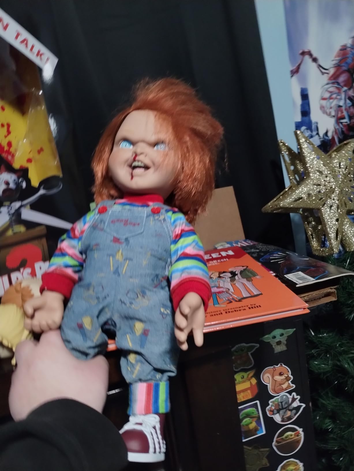 $17/mo - Finance Mezco Mega Scale Talking Menacing Chucky Figure | Buy ...