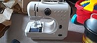 Magicfly Portable Sewing Machine, 12 Built-in Stitches Mini Sewing ...