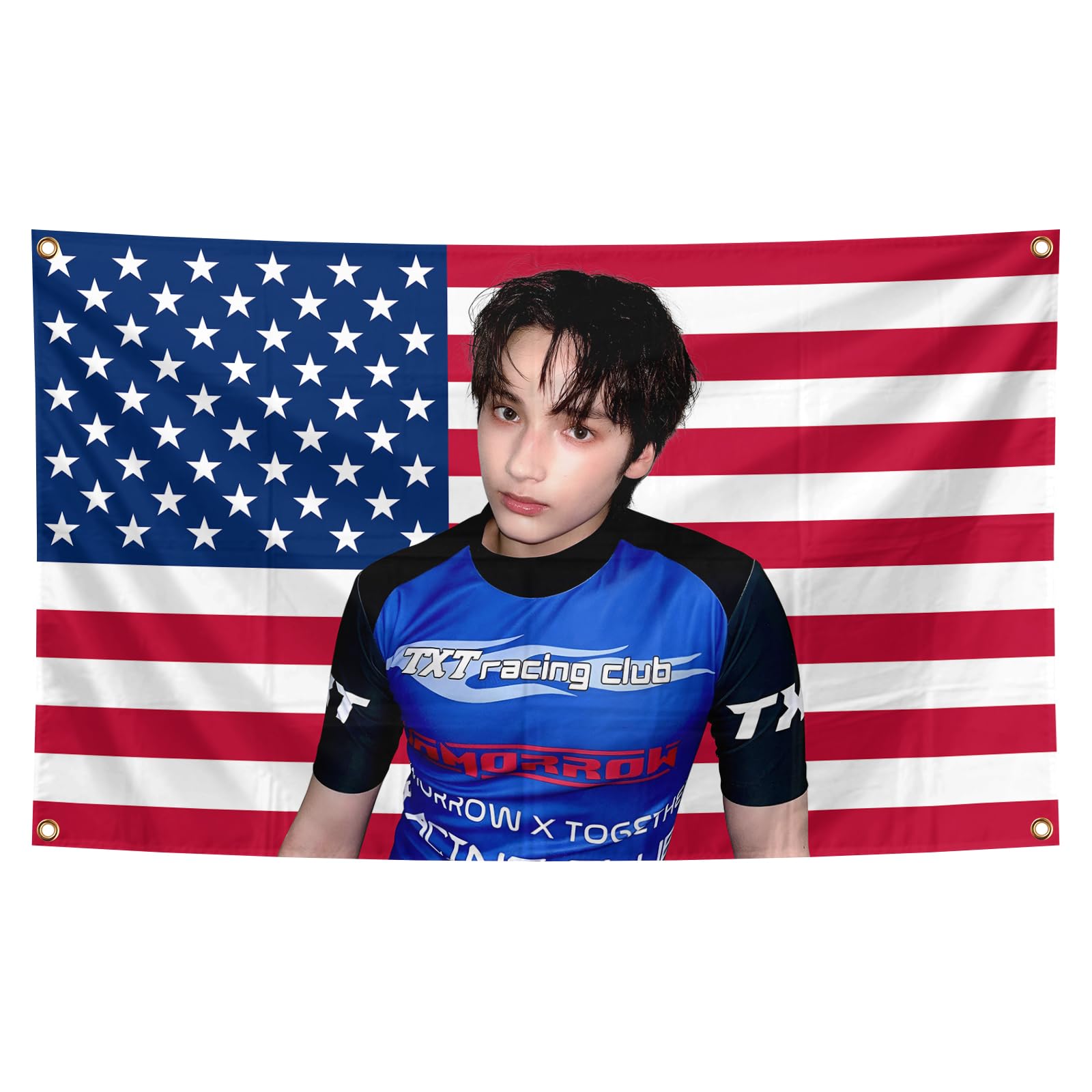 Amazon.com : TXT HUENINGKAI Banner Flag 3X5 Feet With 4 Brass Grommets ...