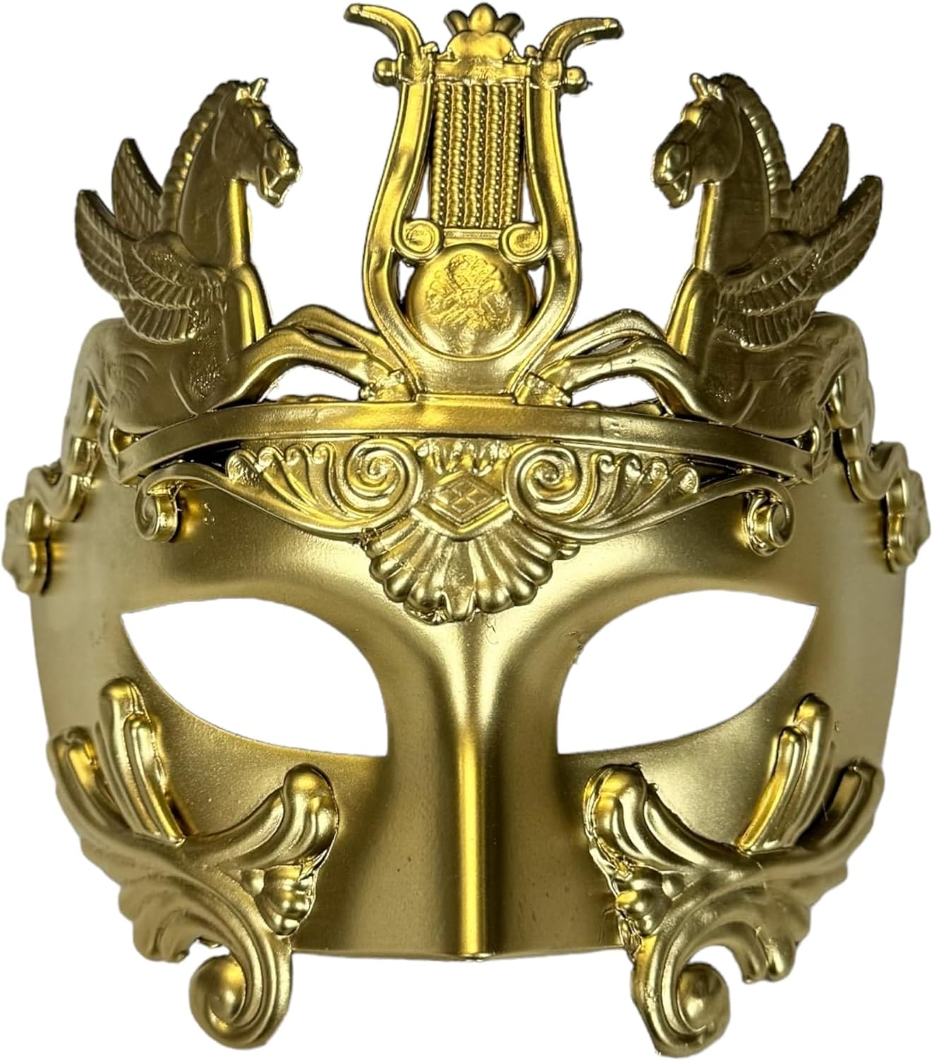 Amazon.com: Silver or Gold Roman Hercules Men's Mask Ancient Greek ...