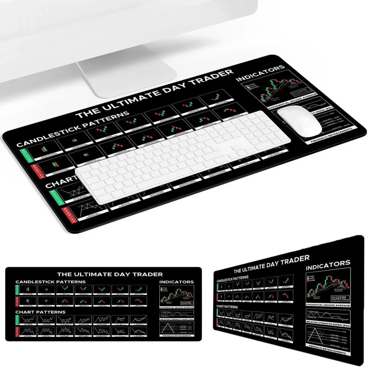 Magnova Trading Keyboard and Mouse Pad for Desktops & Laptops, Stock ...