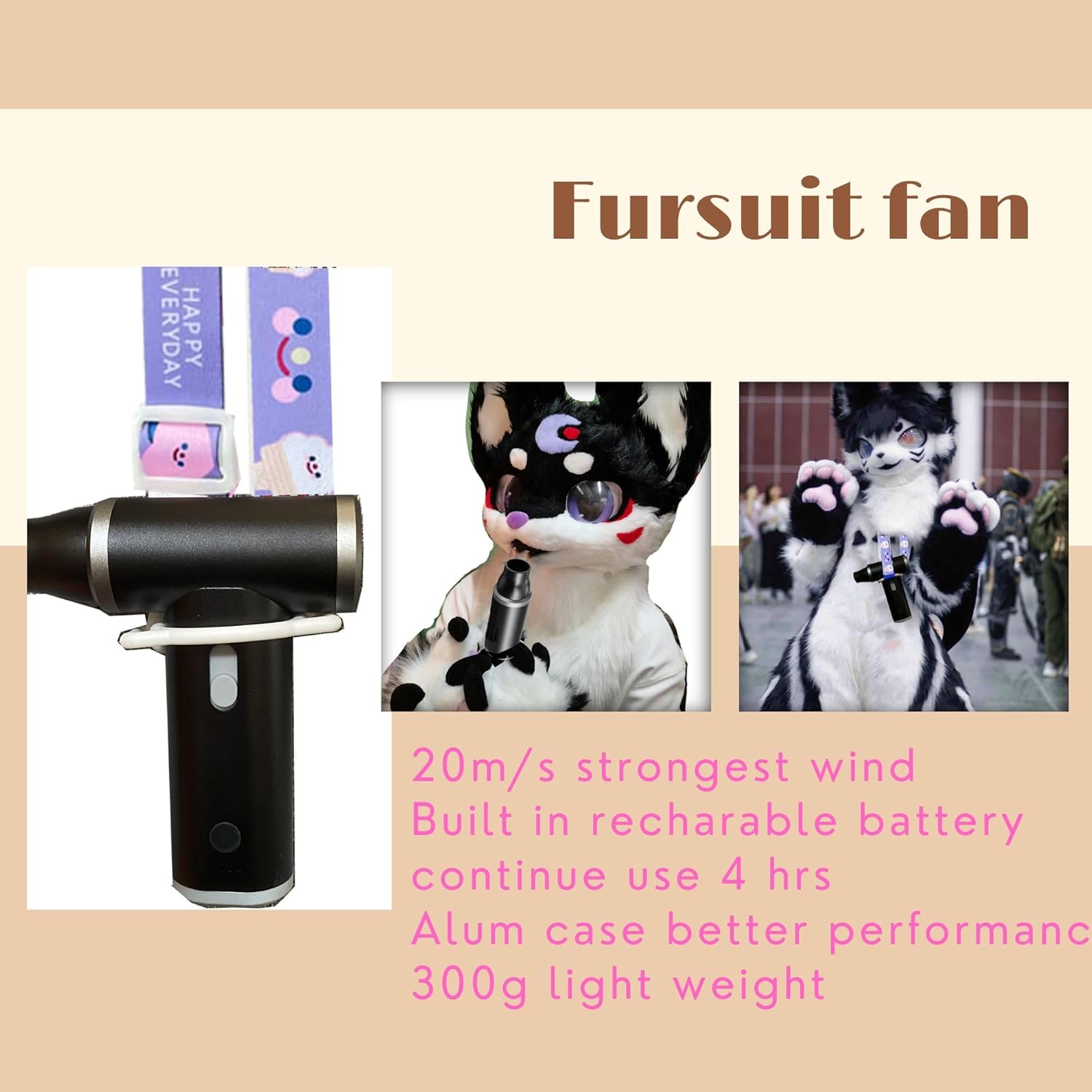 EASTANA Fursuit Fan Blower: Fast Cooling, Strongest Philippines | Ubuy
