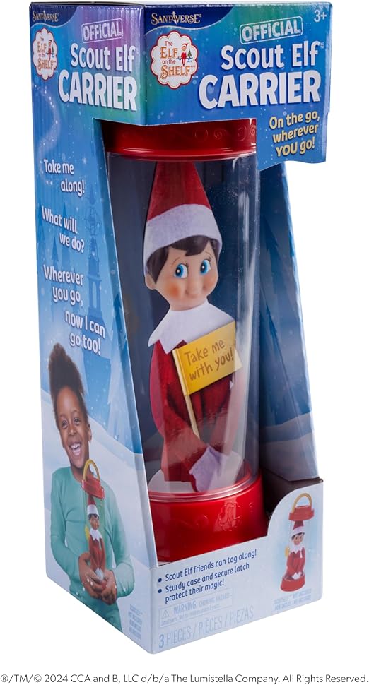 Amazon.com: The Elf on the Shelf Scout Elf Carrier The Official Carrier ...