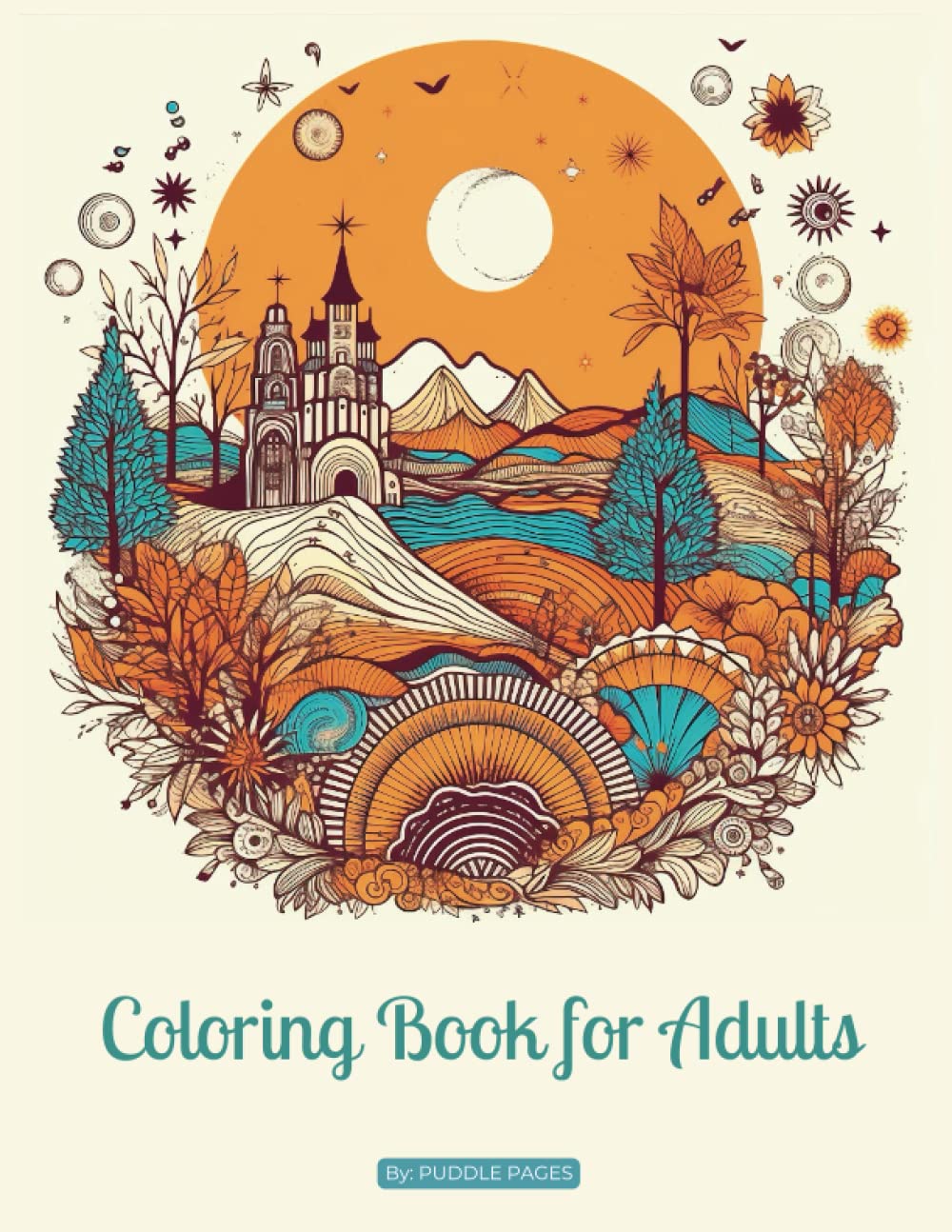 Amazon | Coloring Book for Adults: Color Your Way to Serenity | Pages ...