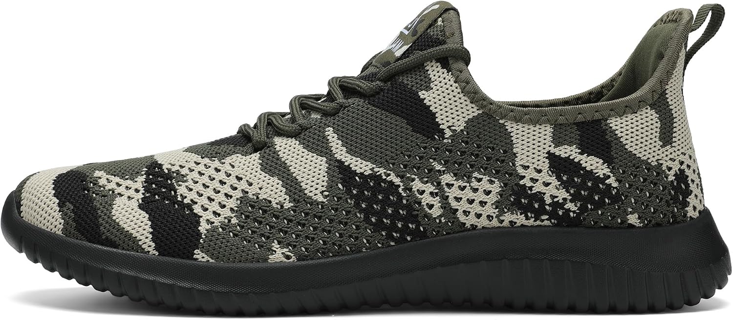 VAMJAM Men's Running Shoes Ultra Lightweight Breathable Walking Shoes ...