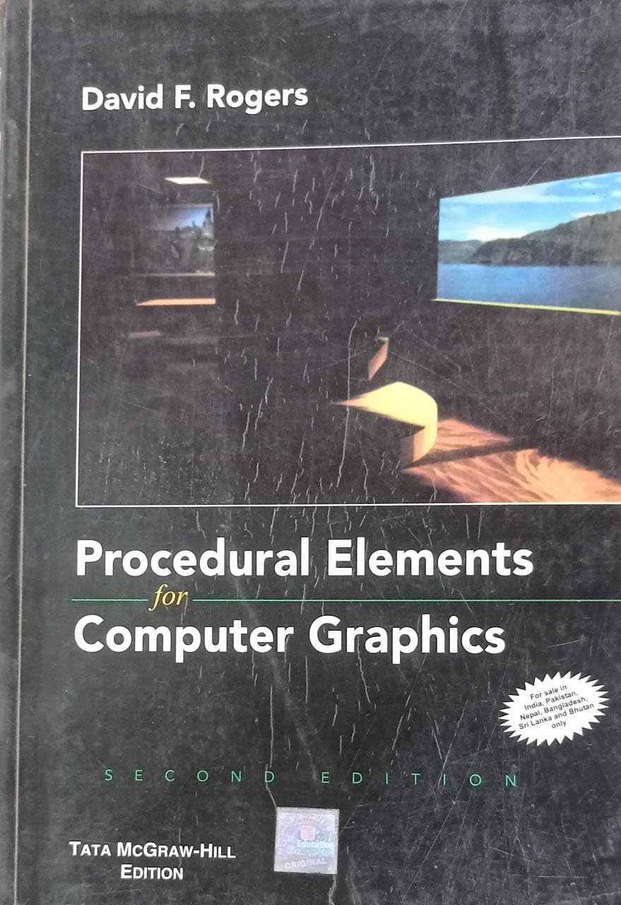 Amazon.in: Buy Procedural Elements Computer Graphics By David F. Roger SECOND HAND BOOK NVB+6658 ...