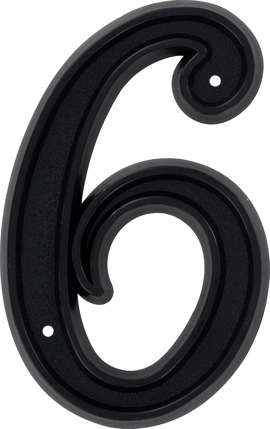 The Hillman Group 844046 6-Inch Plastic House, Number 6, House Numbers ...