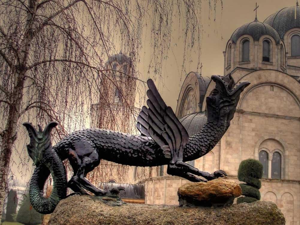 Amazon.com: church of the holy trinity radovish macedonia - Art Print ...