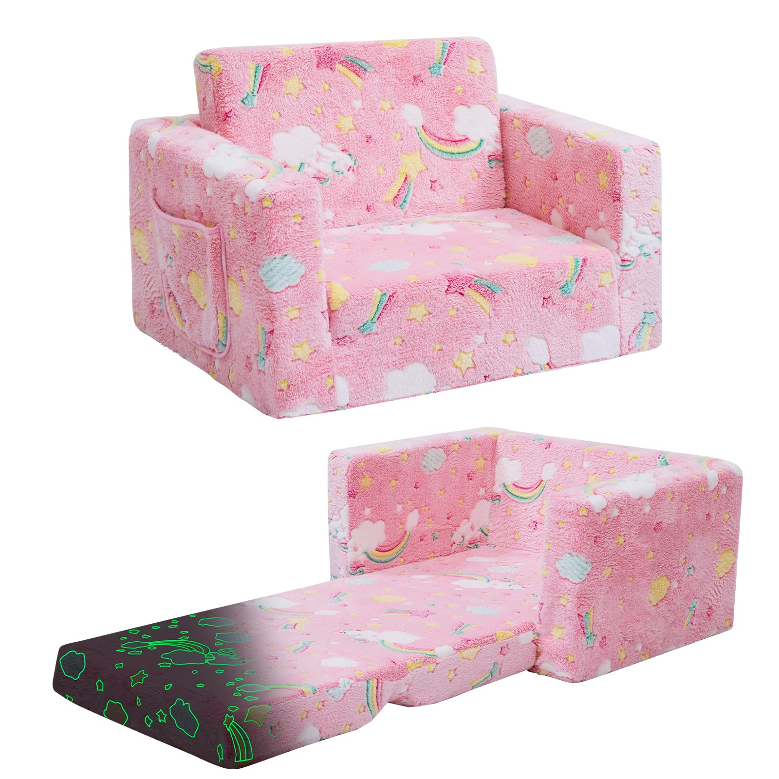 (SIMILAR) Toddler Couch,Toddler Chair Kids Sofa Chair 2-in-1 Baby Seat ...