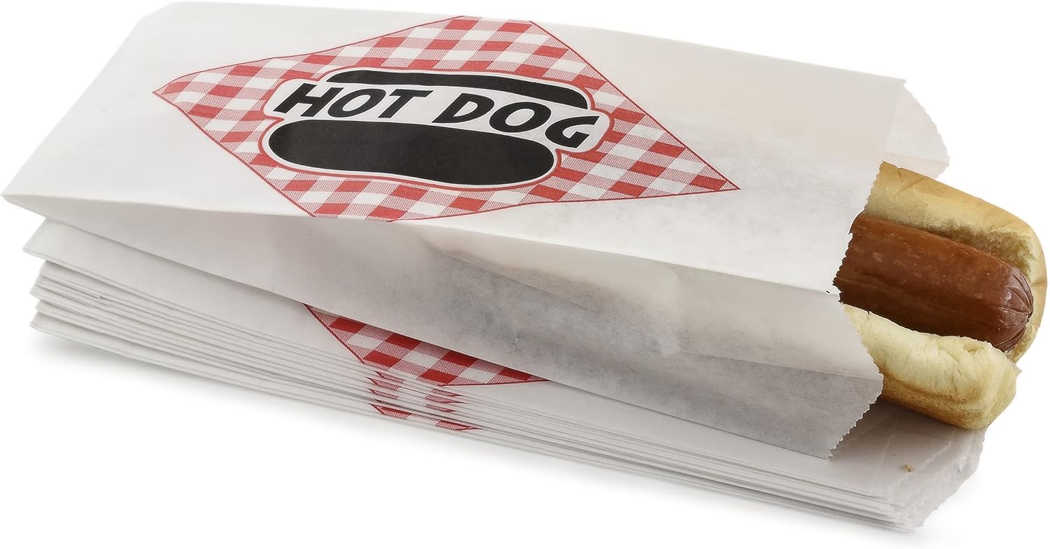 Amazon.com: Paper Hot Dog Bag, 1000 Count : Industrial & Scientific