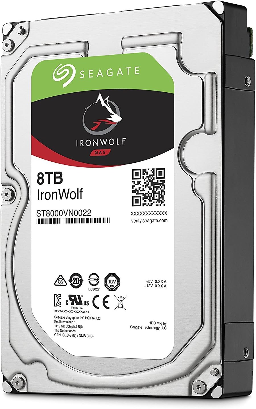 Amazon.com: Seagate IronWolf 12TB NAS Internal Hard Drive HDD – CMR 3.5 ...