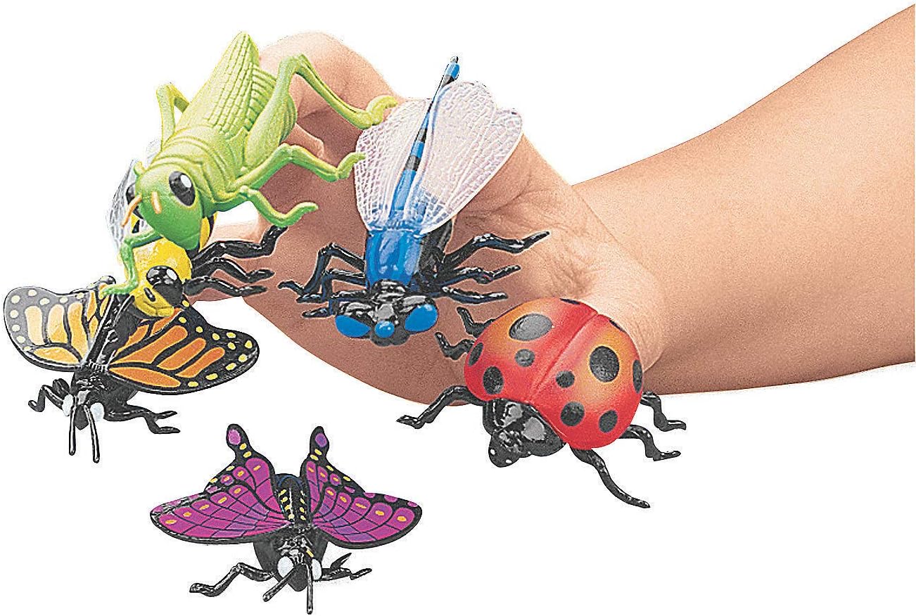 Insect Finger Puppets x 12 : Amazon.co.uk: Toys & Games