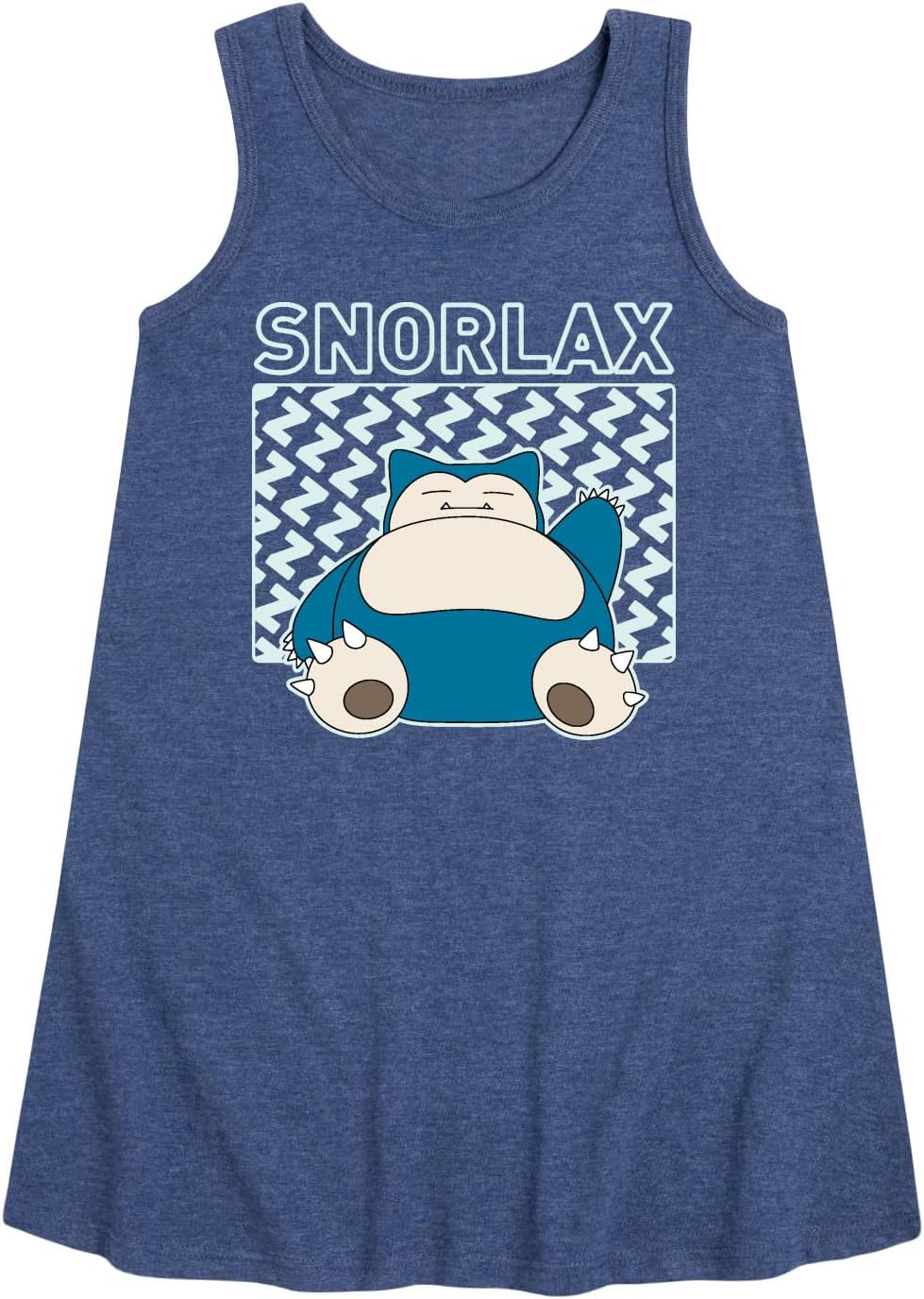 Amazon.com: HYBRID APPAREL - Pokémon - Snorlax - Youth Girls A-line ...