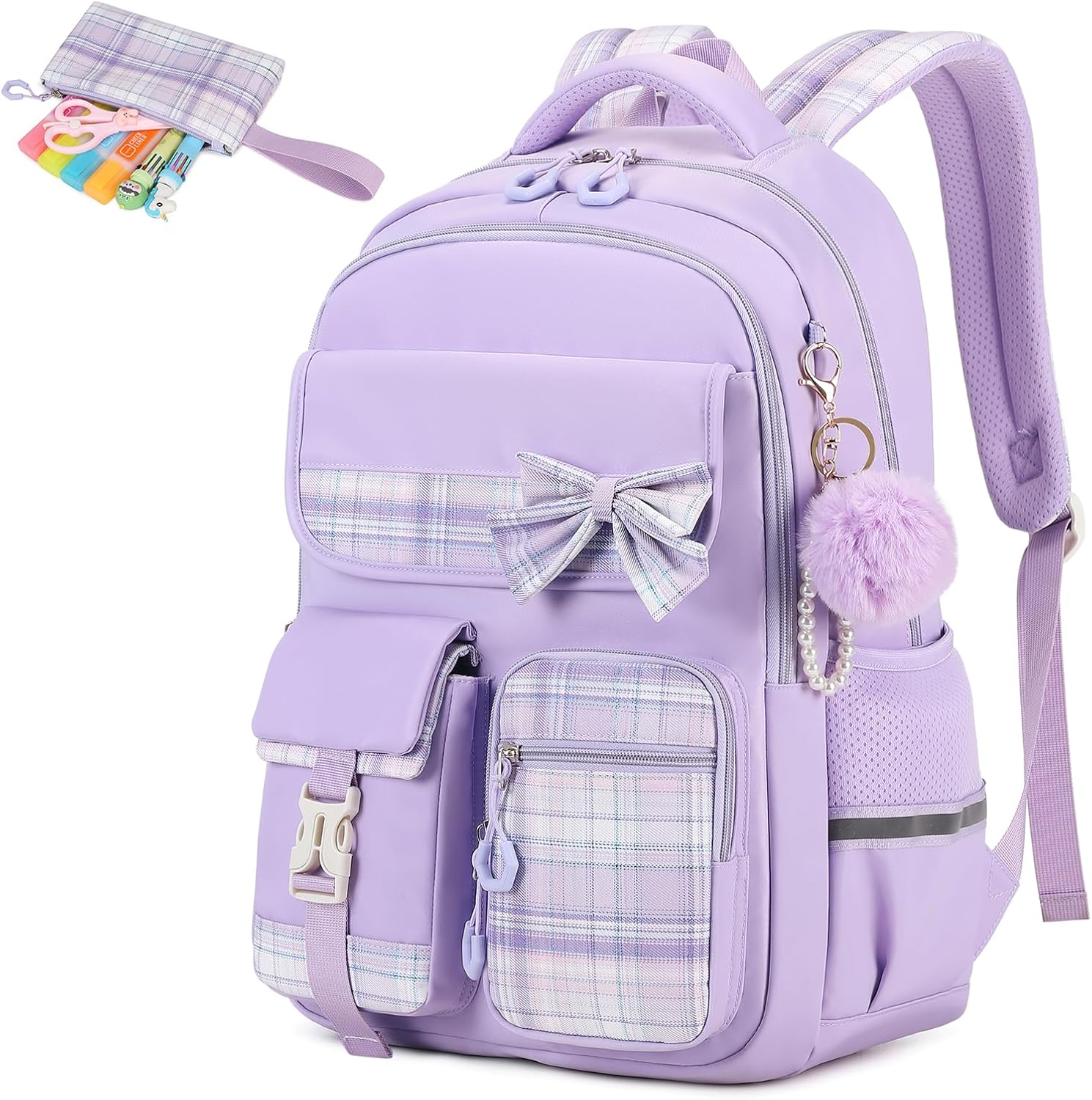 Amazon.com | Girls Backpack, Kids Backpack for Girls School Bags with ...