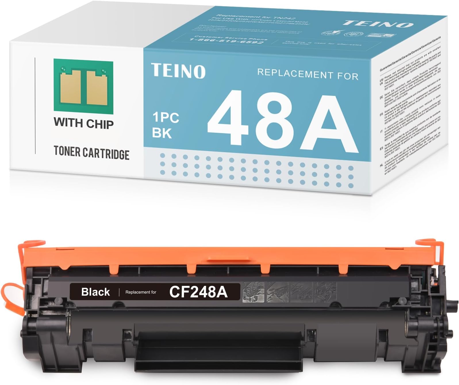 Amazon.com: Ankink Compatible Toner Cartridge Replacement for HP 48A ...