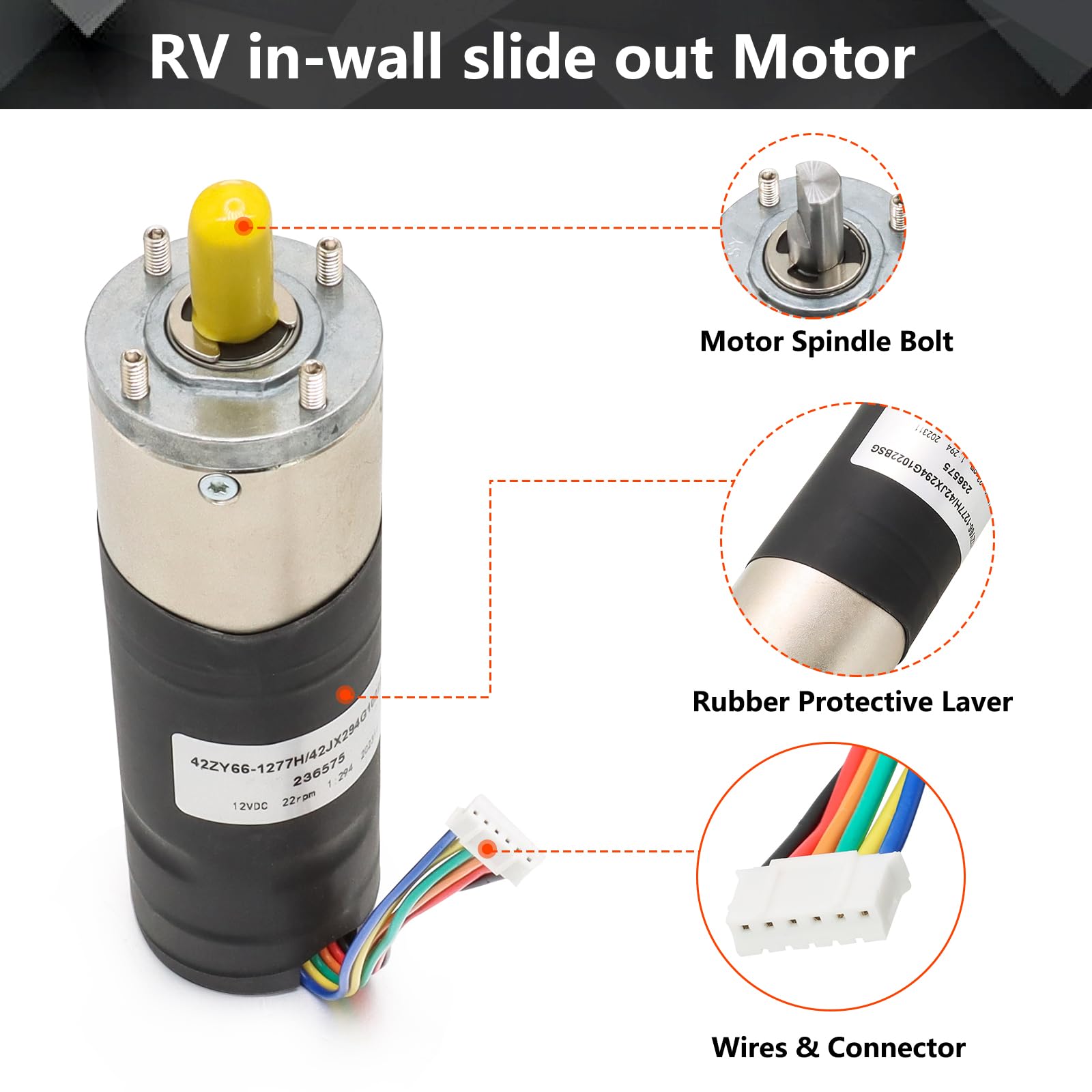 RV Slide Out Motor RV In-Wall Slide Out Motor 236575 For Lippert ...