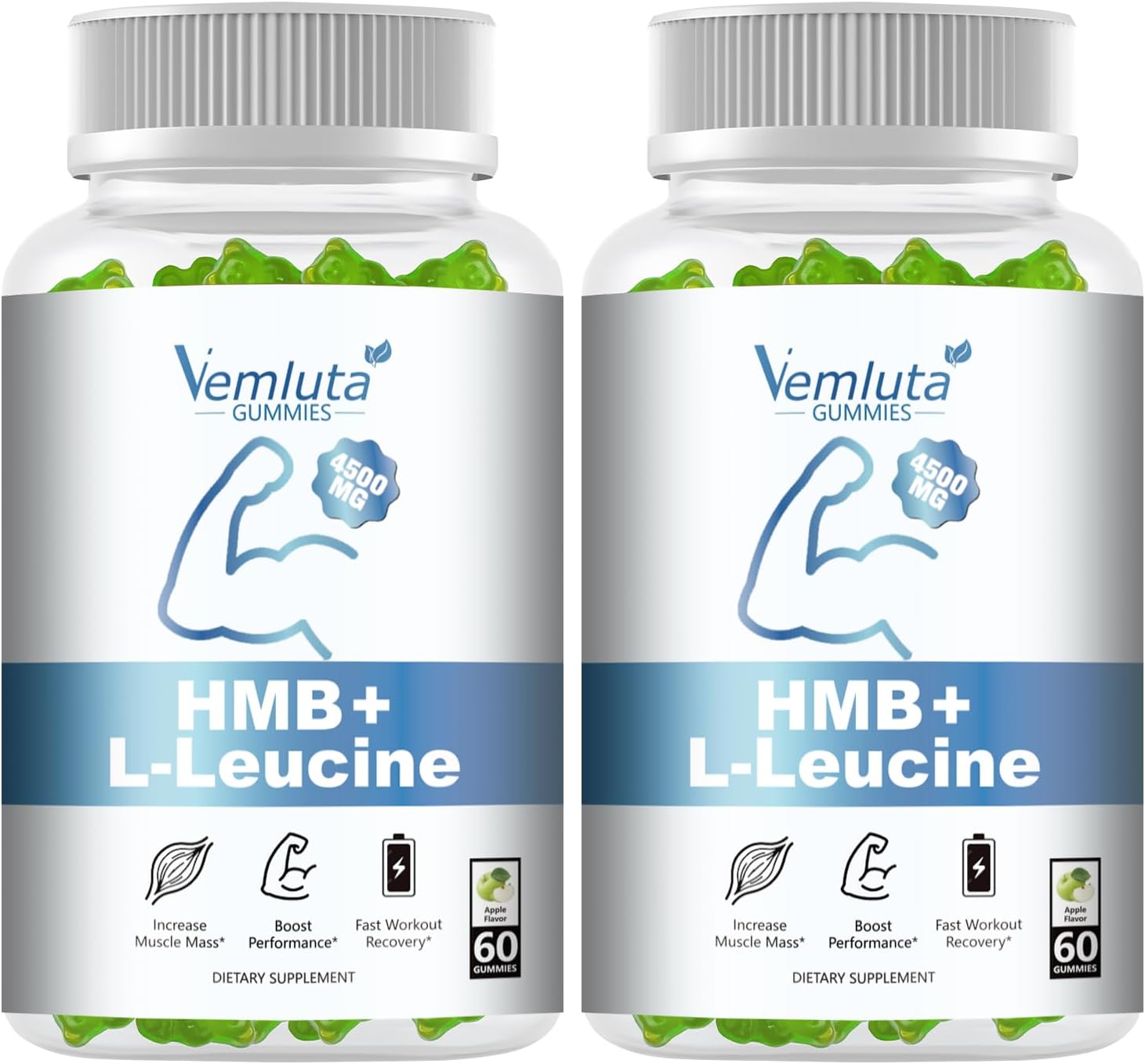Amazon.com: HMB and L-Leucine Gummies, 3000mg, with Trehalose, for ...