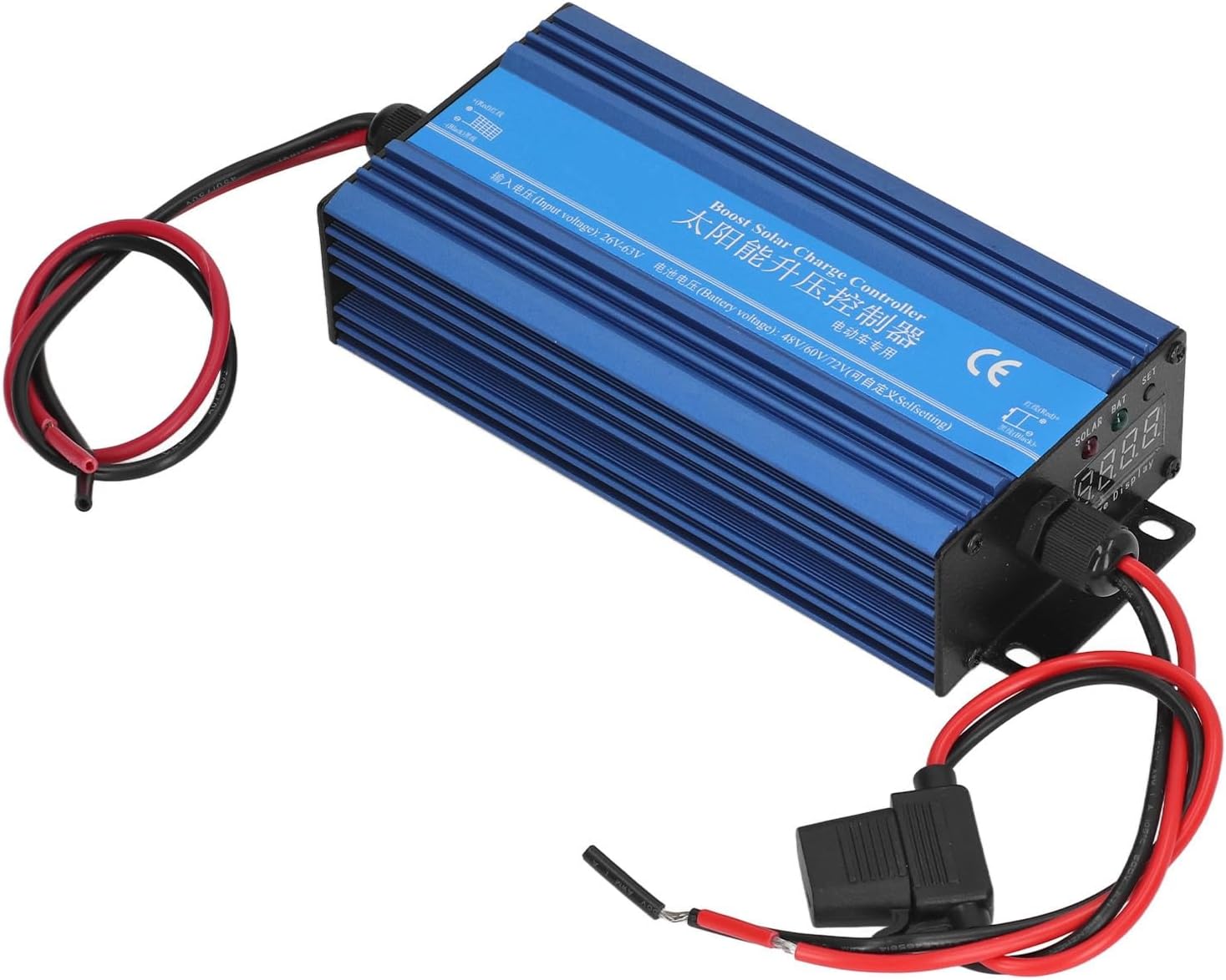 Amazon.com: MPPT Solar Controller 48V 60V 72V Boost Solar Panel Battery ...