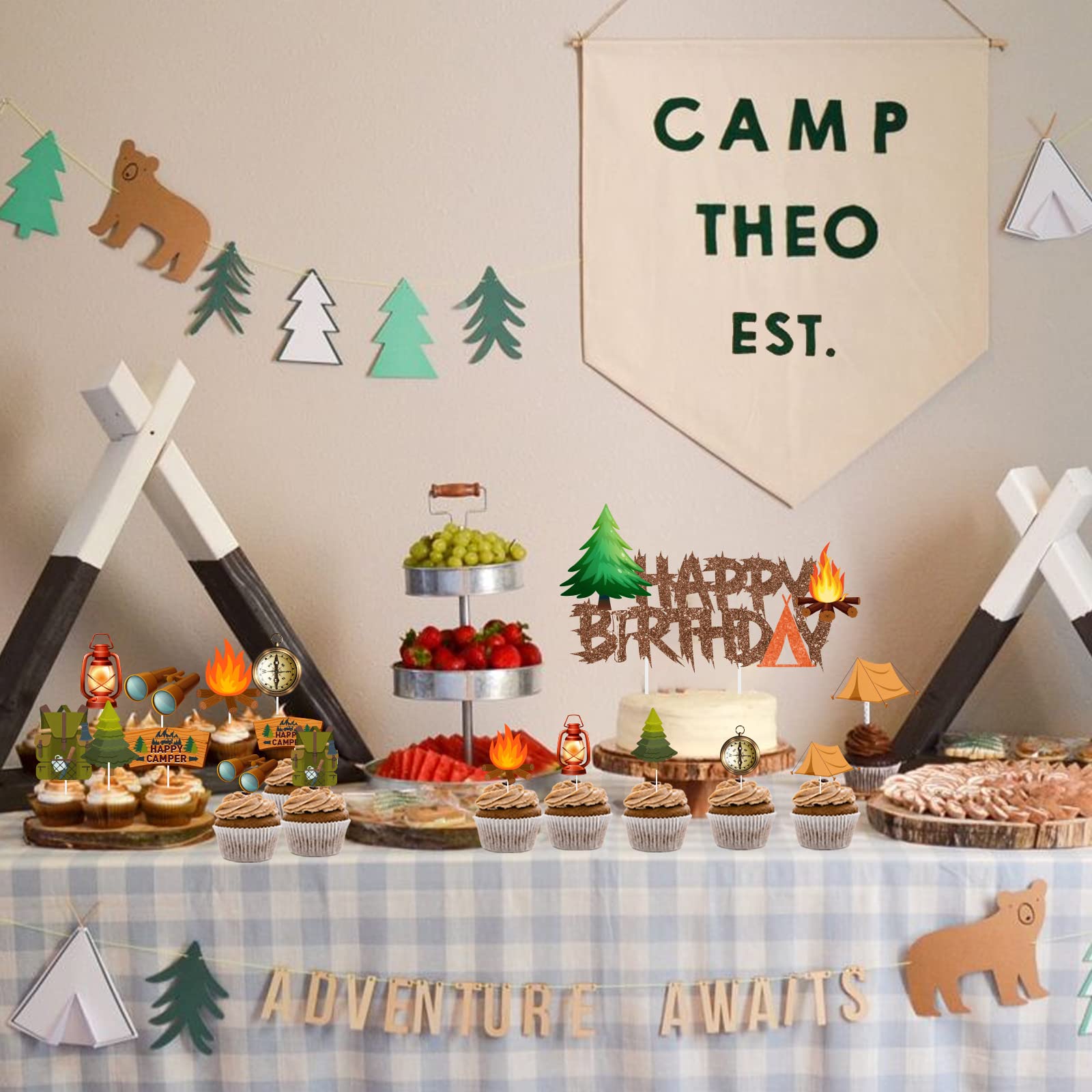 Camping Themed Party Decorations 10 Kids Backyard Party Ideas Tinyme