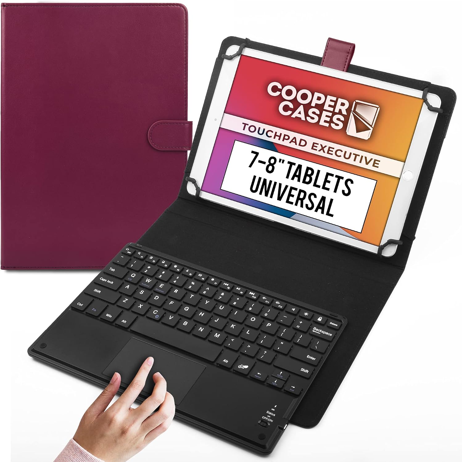 Amazon.com: Cooper Touchpad Executive [Multi-Touch Mouse Keyboard] Case ...