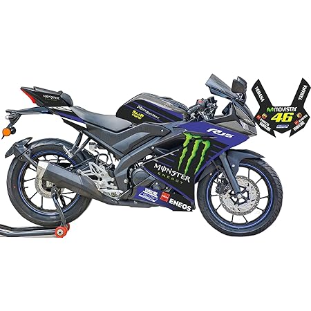 SUNSIGN Sticker R15 V3 Stickers kit Bike Exterior Graphic 3M Laminated ...