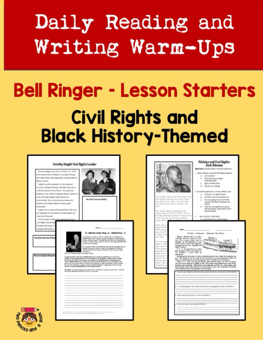 Amazon.com: Daily Reading and Writing Warm-Ups Civil Rights and Black ...
