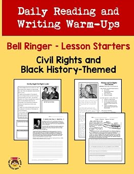 Amazon.com: Daily Reading and Writing Warm-Ups Civil Rights and Black ...