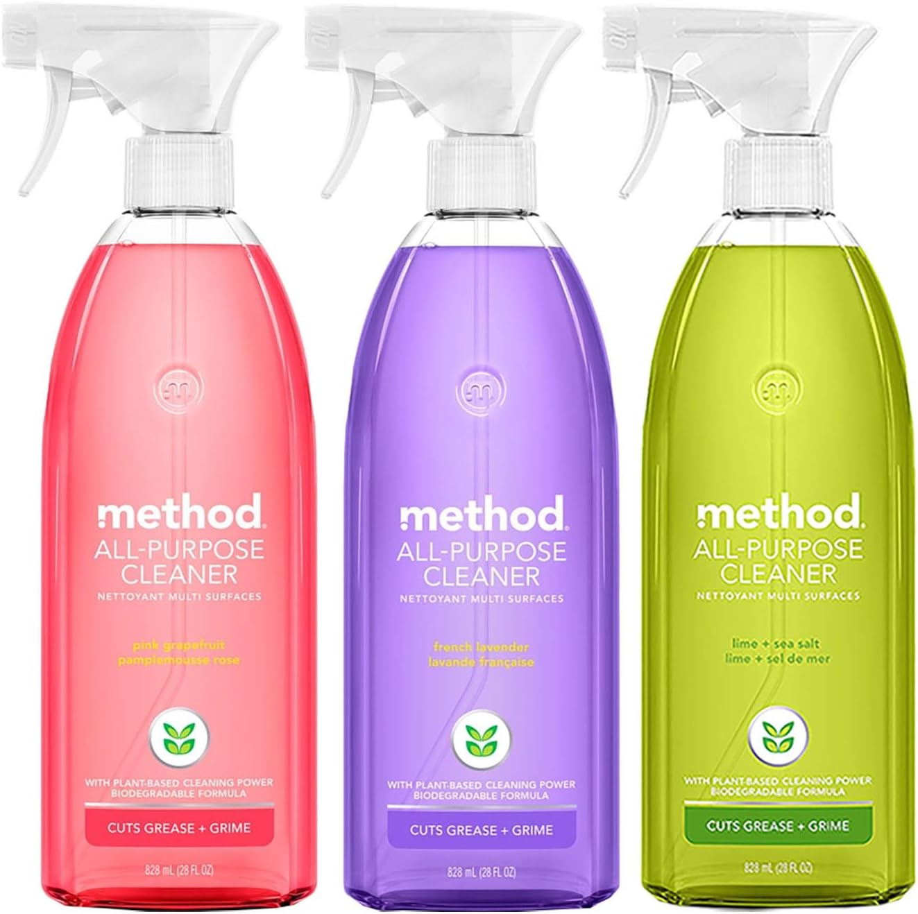 Amazon.com: Method All-Purpose Cleaner Refill, Pink Grapefruit, Plant ...