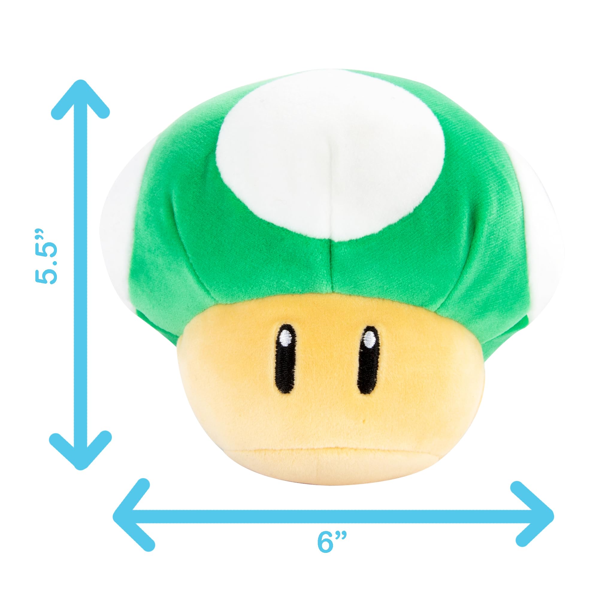 Snapklik.com : Super Mario Plush - 1Up Mushroom Plushie - Squishy Mario ...