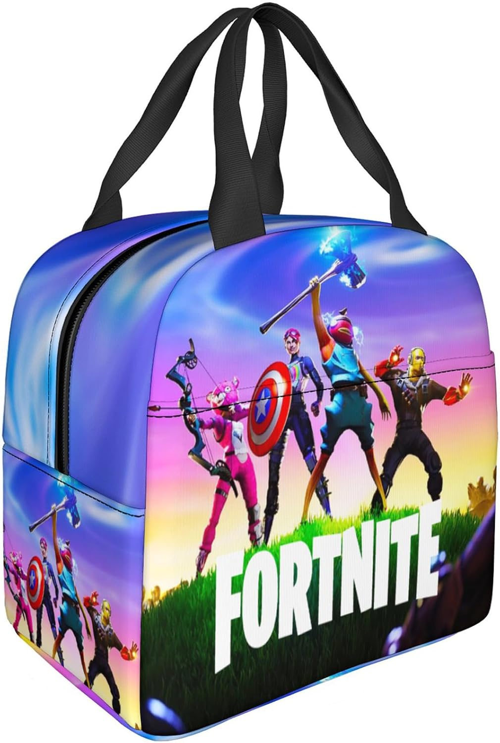 Amazon.com: Xmednwp Cartoon Lunch Box Anime Lunch Bag Reusable ...