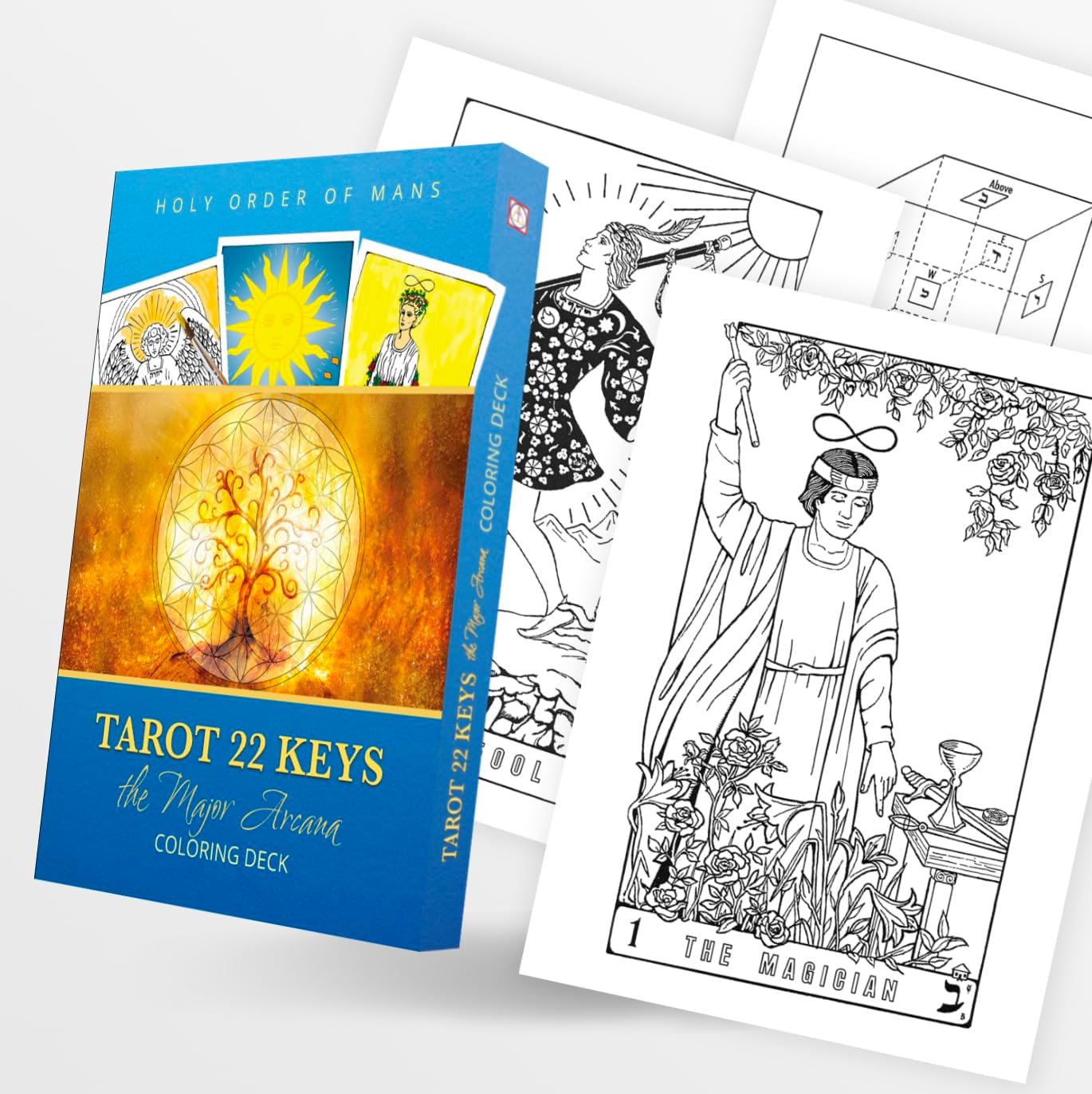 Amazon.com: Tarot 22 Keys - The Major Arcana : Holy Order of MANS: Books