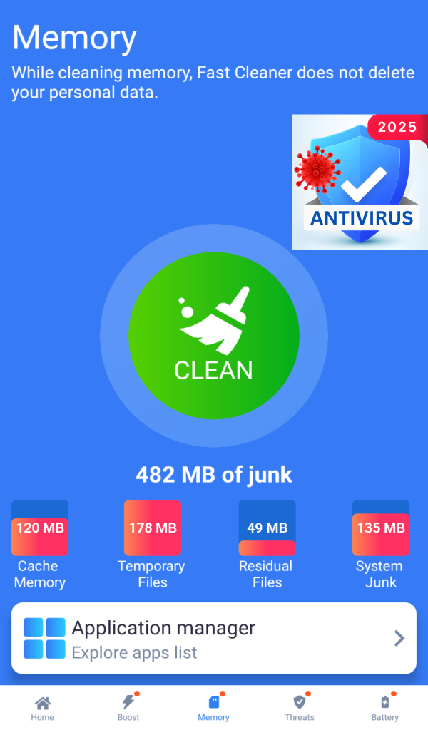 Aplicación Antivirus & Virus Cleaner For Fire Tablets – Malware ...