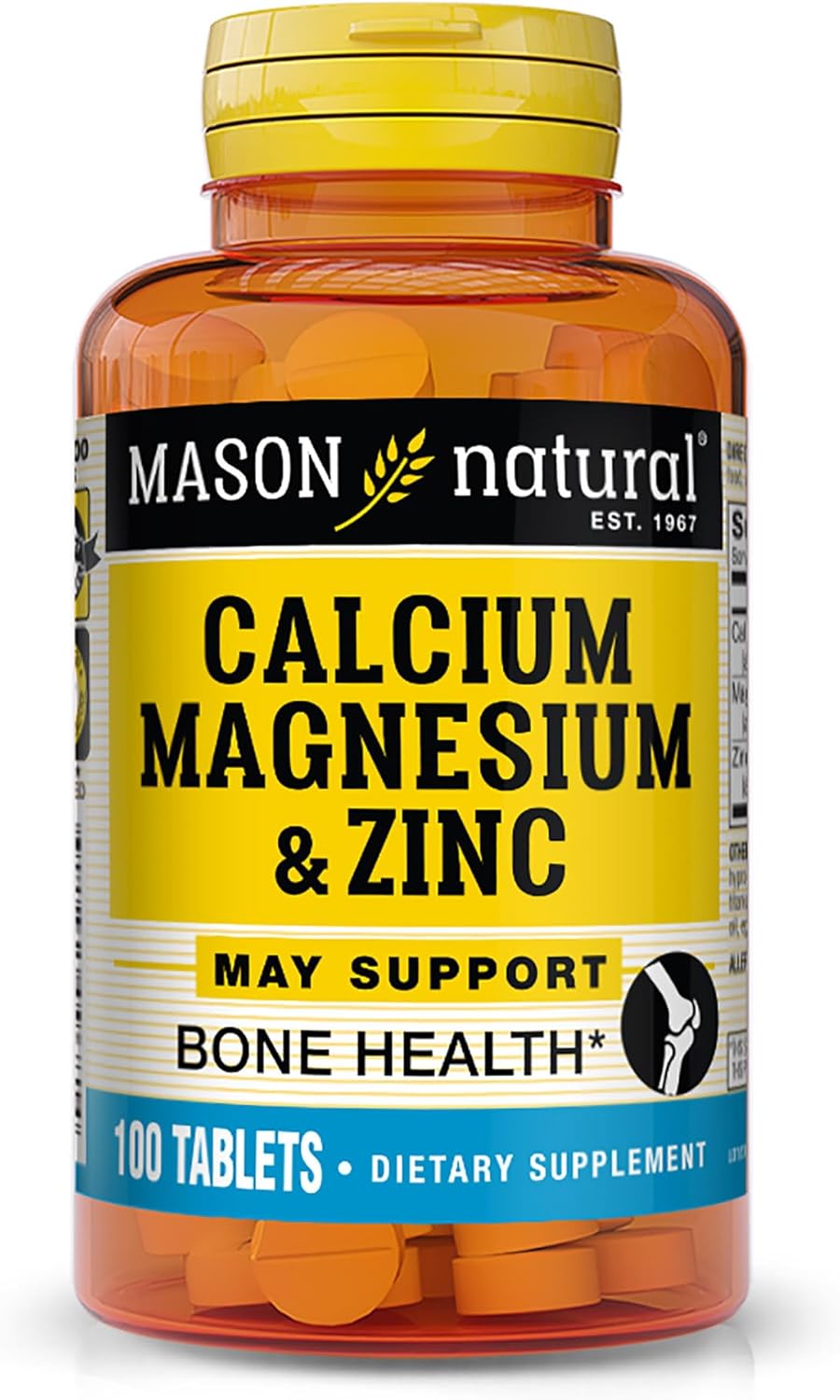 Mason Calcium Magnesium Zinc Tablets - 60 Count Nepal | Ubuy