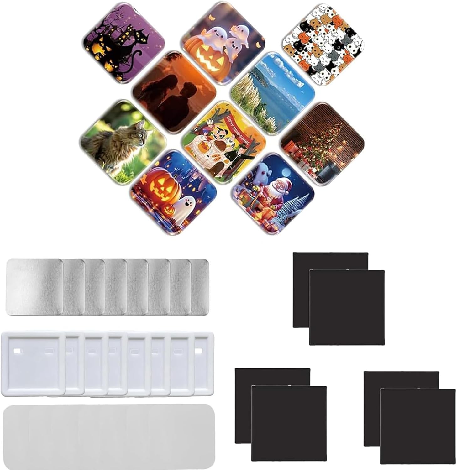 Amazon.com: Fridge Magnet Press Machine Square/Rectangle 2x2/3x2/3.5x2 ...