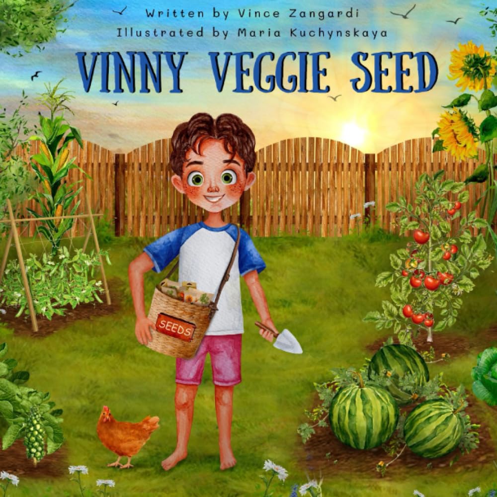 VINNY VEGGIE SEED: Zangardi, Vince, Kuchynskaya, Maria: 9798399578774 ...