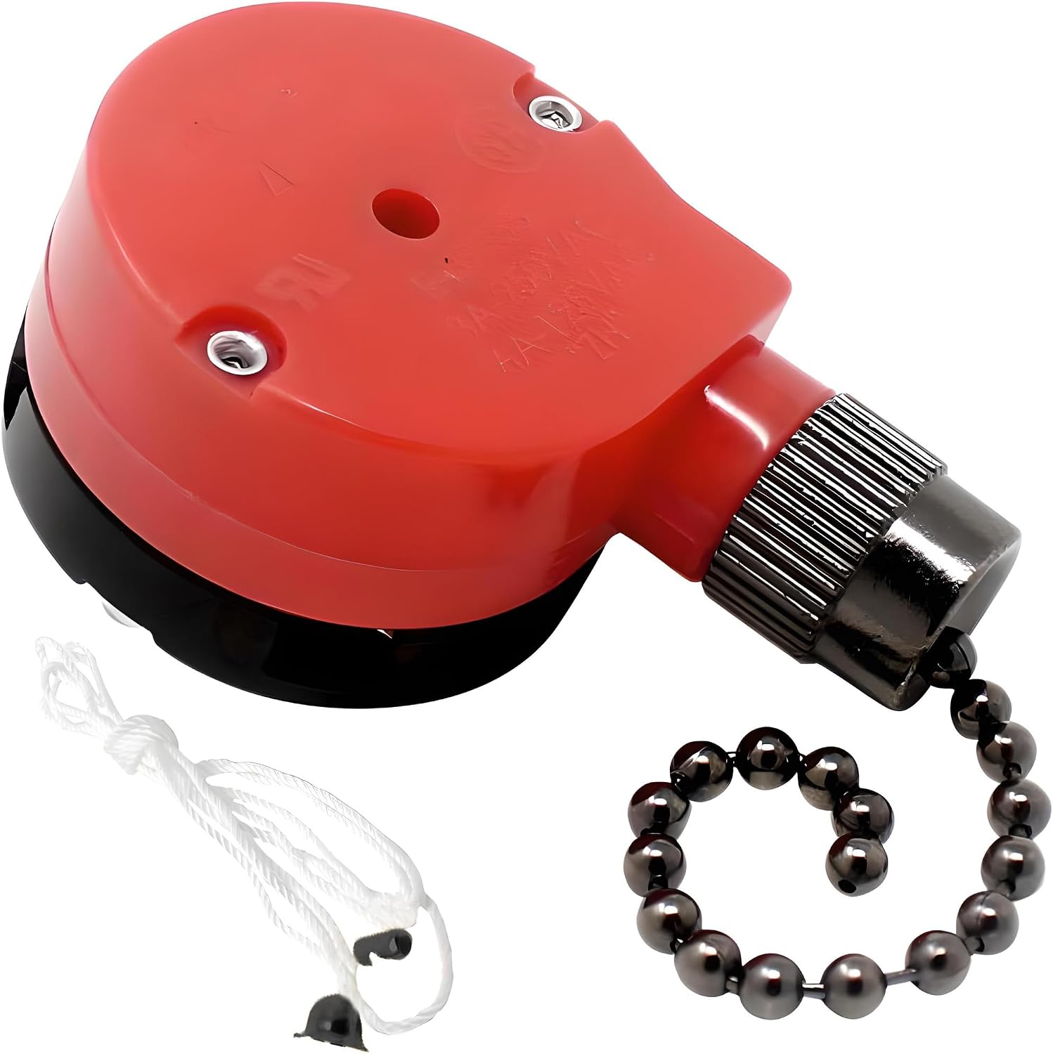 Black Nickel Ceiling Fan Switch - Zing Ear ZE-208s 3 Speed 4 Wire ...