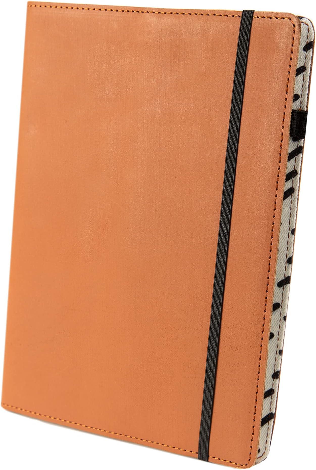 CASE ELEGANCE Nachfüllbares Leder Notizbuch A5 - mit Stiftschlaufe ...