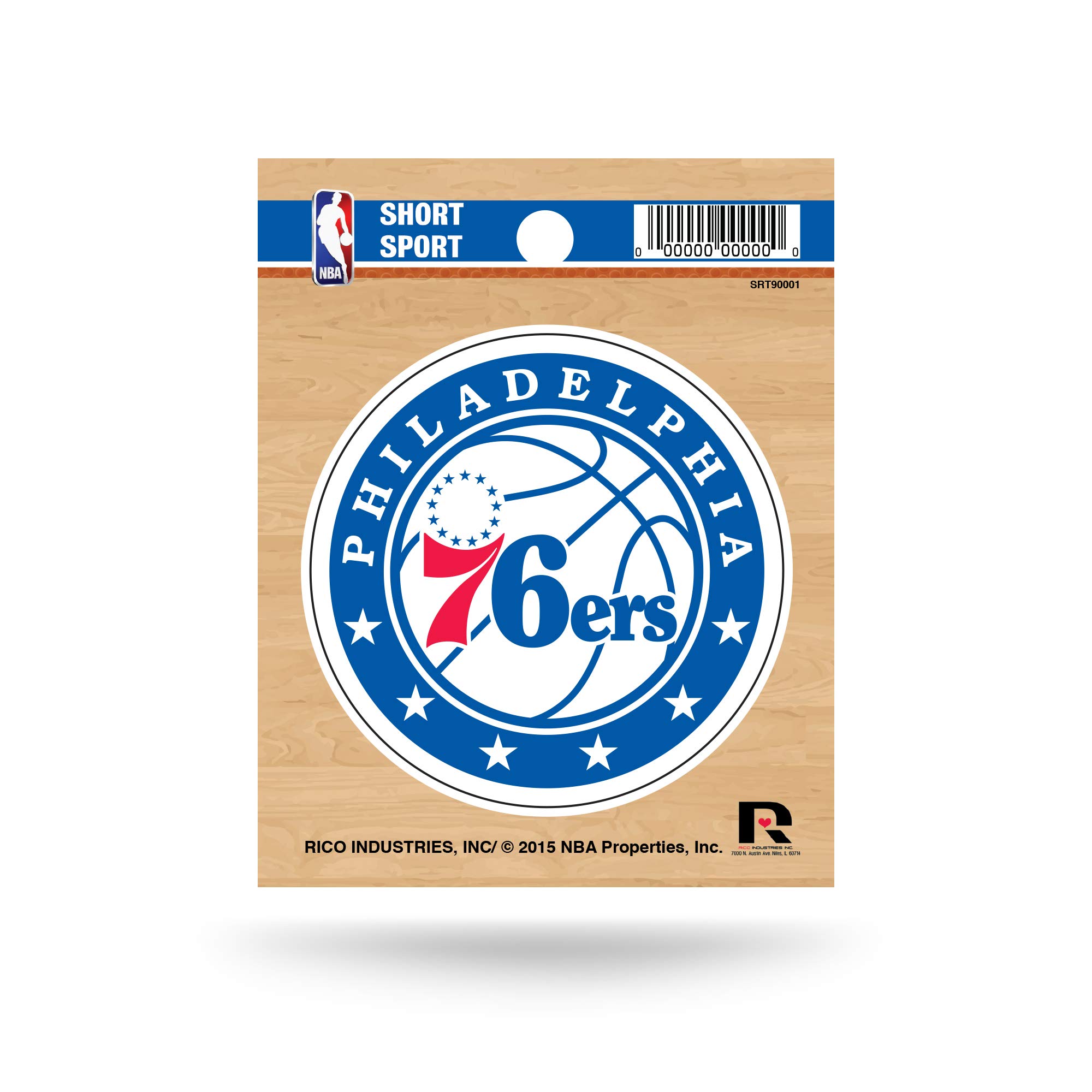 Amazon.com : Rico Industries NBA Basketball Philadelphia 76ers Short ...