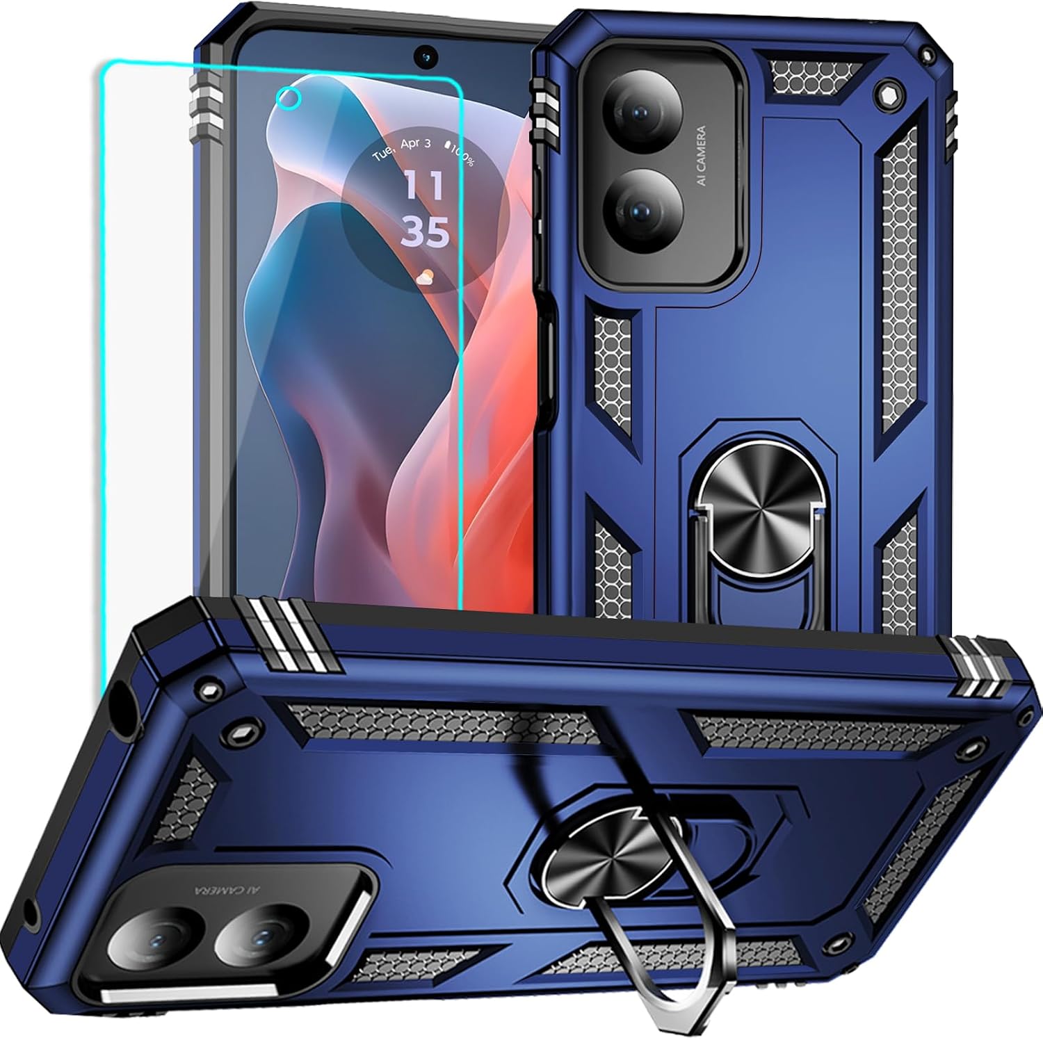 for Moto G Play 2024 Case, Motorola G Play 2024 Case with HD Screen ...