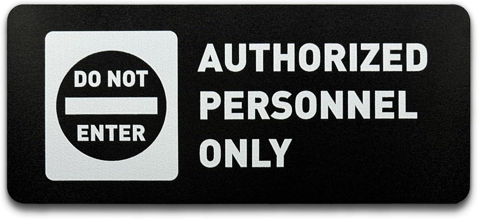 Amazon.com : Authorized Personnel Only Sign - Signs for Business ...