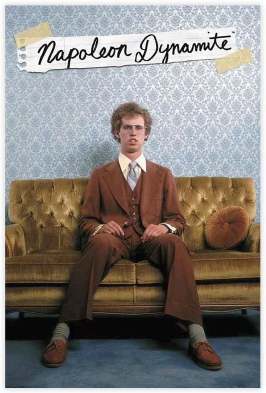Amazon.com: FGSJEIM Napoleon Dynamite Movie Poster42Movies Poster ...