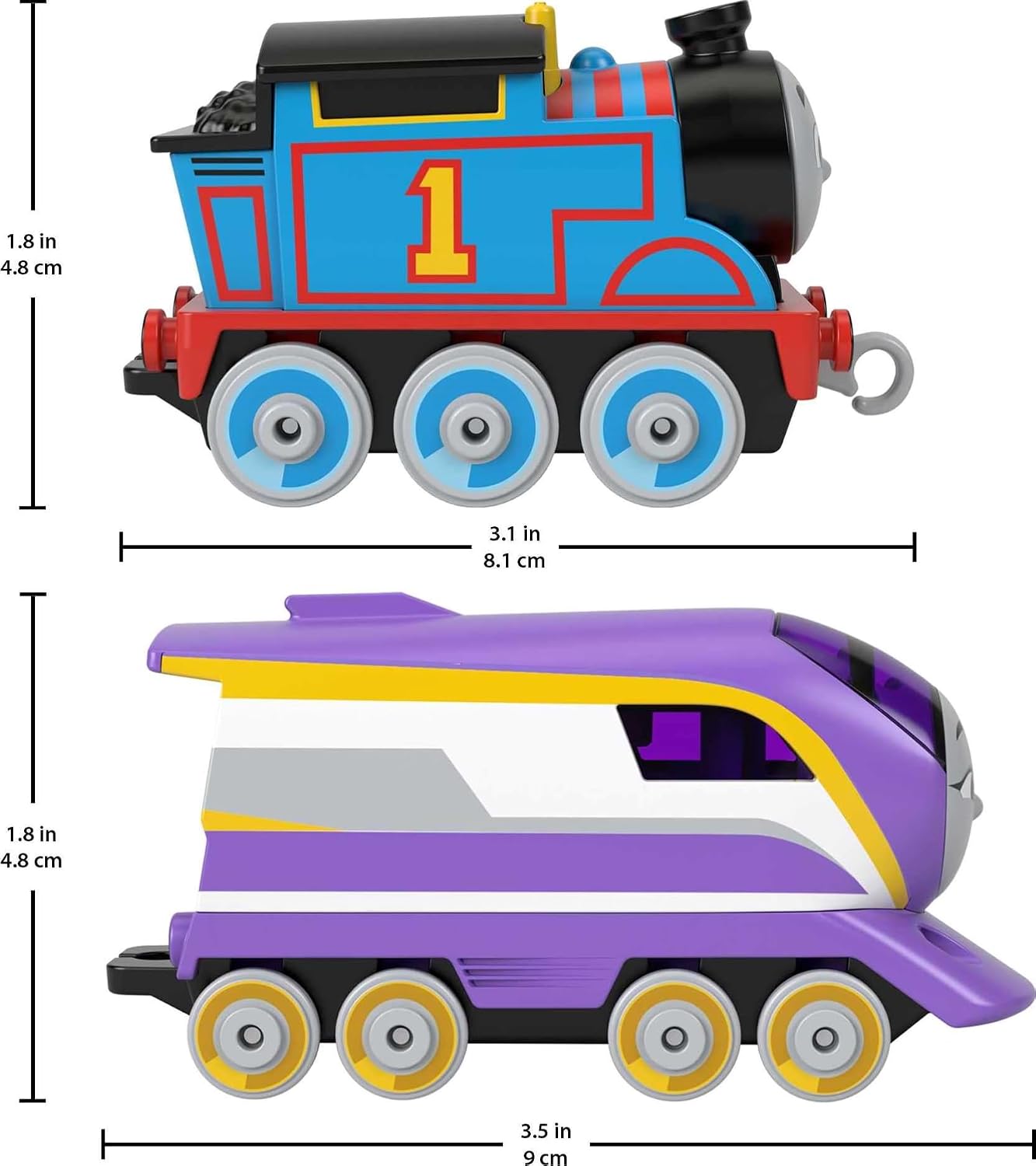 Race for the Sodor Cup Diecast Toy Train Set with Thomas & Kana Engines ...