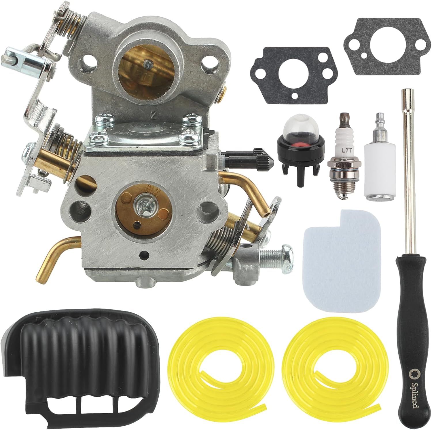 Amazon.com: Topkidame PP4218A P3314 Carburetor for Poulan Pro PP4218 ...