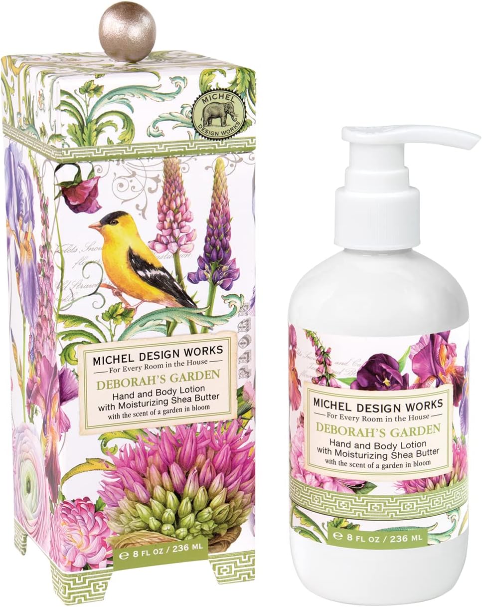 Amazon.com : Michel Design Works Hand and Body Lotion, Deborah's Garden ...