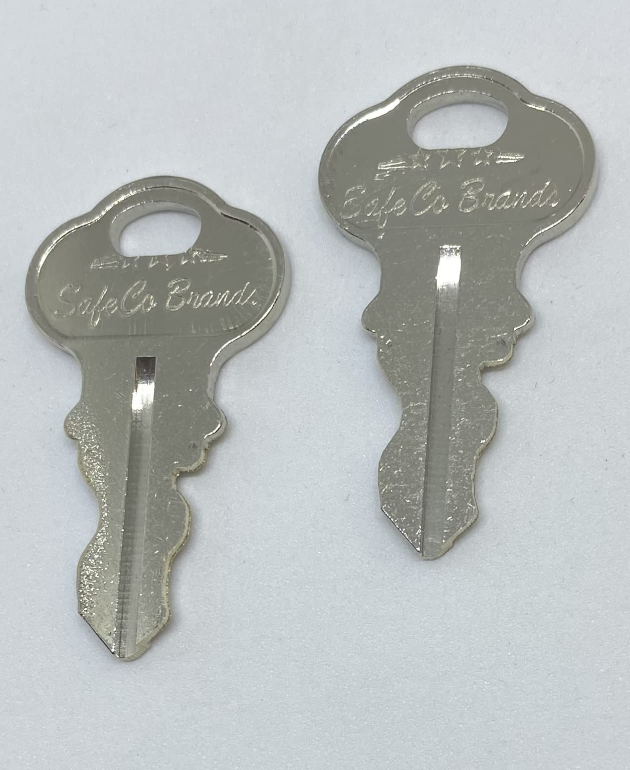 Honeywell Replacement Keys 2126 17051 Double Sided SafeCo Brands 2-Keys ...