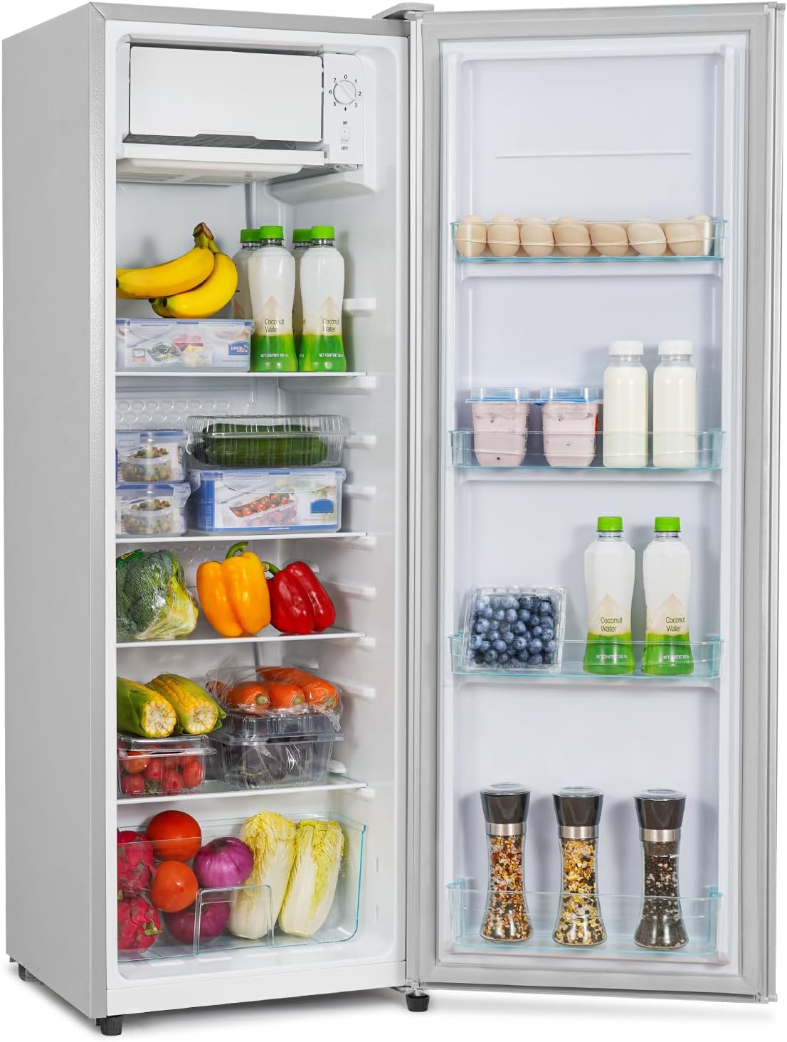 Gorenje RF414EPS4 Doppeltürkühlschrank mit Gefrierteil oben, 165 Liter ...
