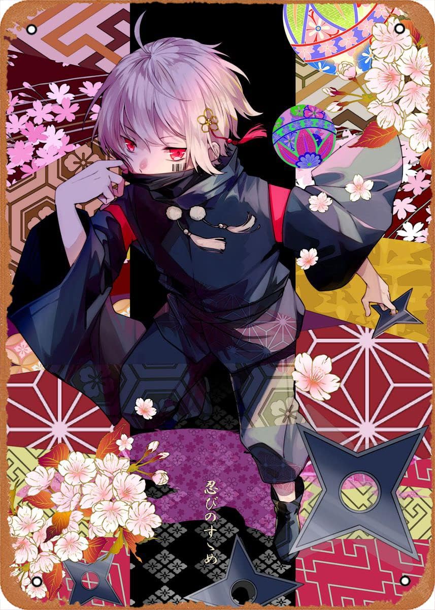 Amazon.com: Utaite MAFUMAFU Metal Tin Sign Poster Vintage Art Wall ...