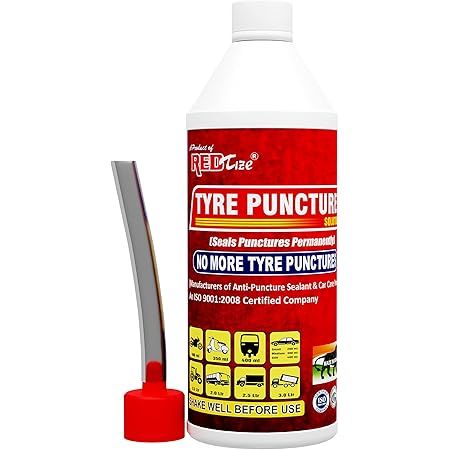 Anti Puncture Liquid | Tubeless Tyre Sealant | for Bike & Car : Amazon ...