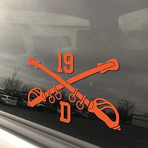 Amazon.com - Military MOS 19D Cavalry Scout Crossed Sabers 3x5 Orange ...