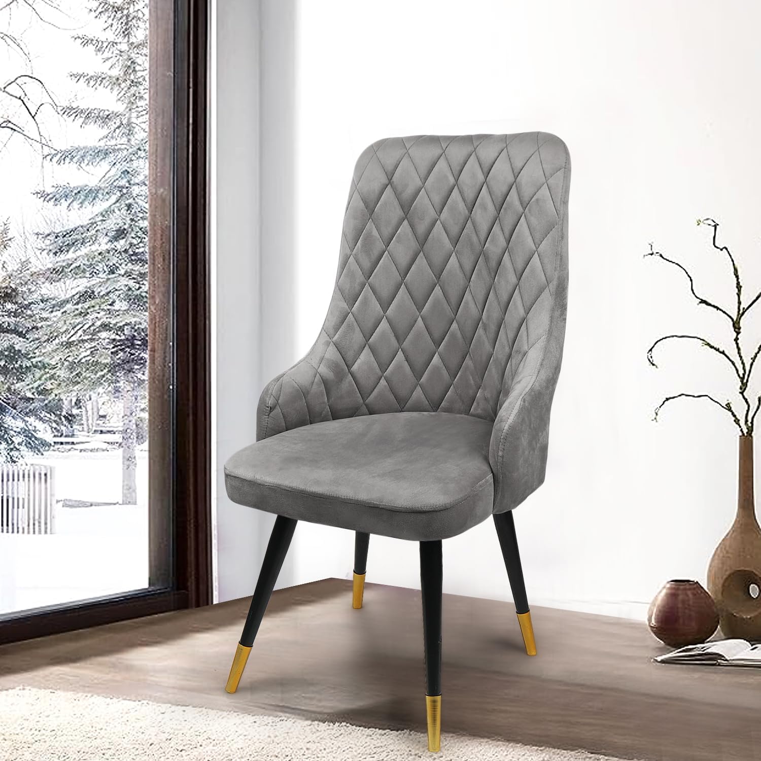 KoFee Upholstered Plush Arm Chair | Accent Chair for Living Room ...